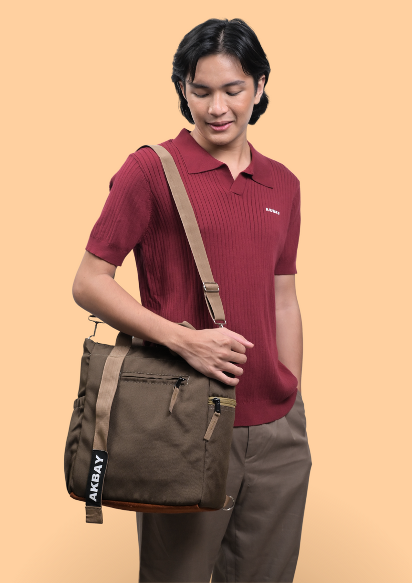 Nabi 3-way Bag (Brown) – Akbay