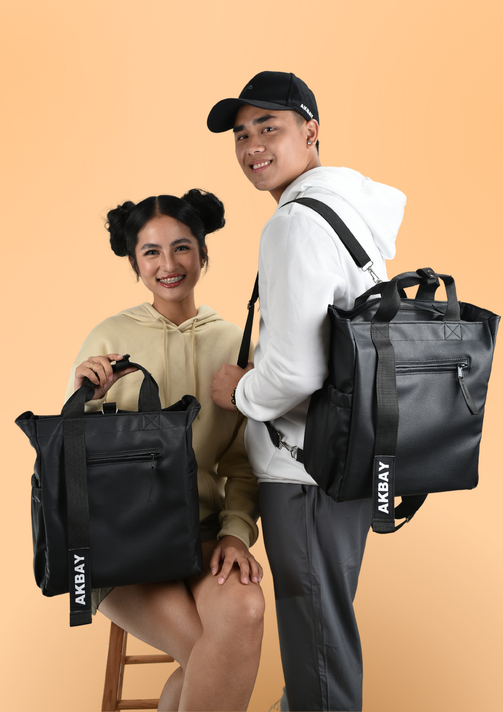 Mid-sized Matte Vegan Leather – Akbay