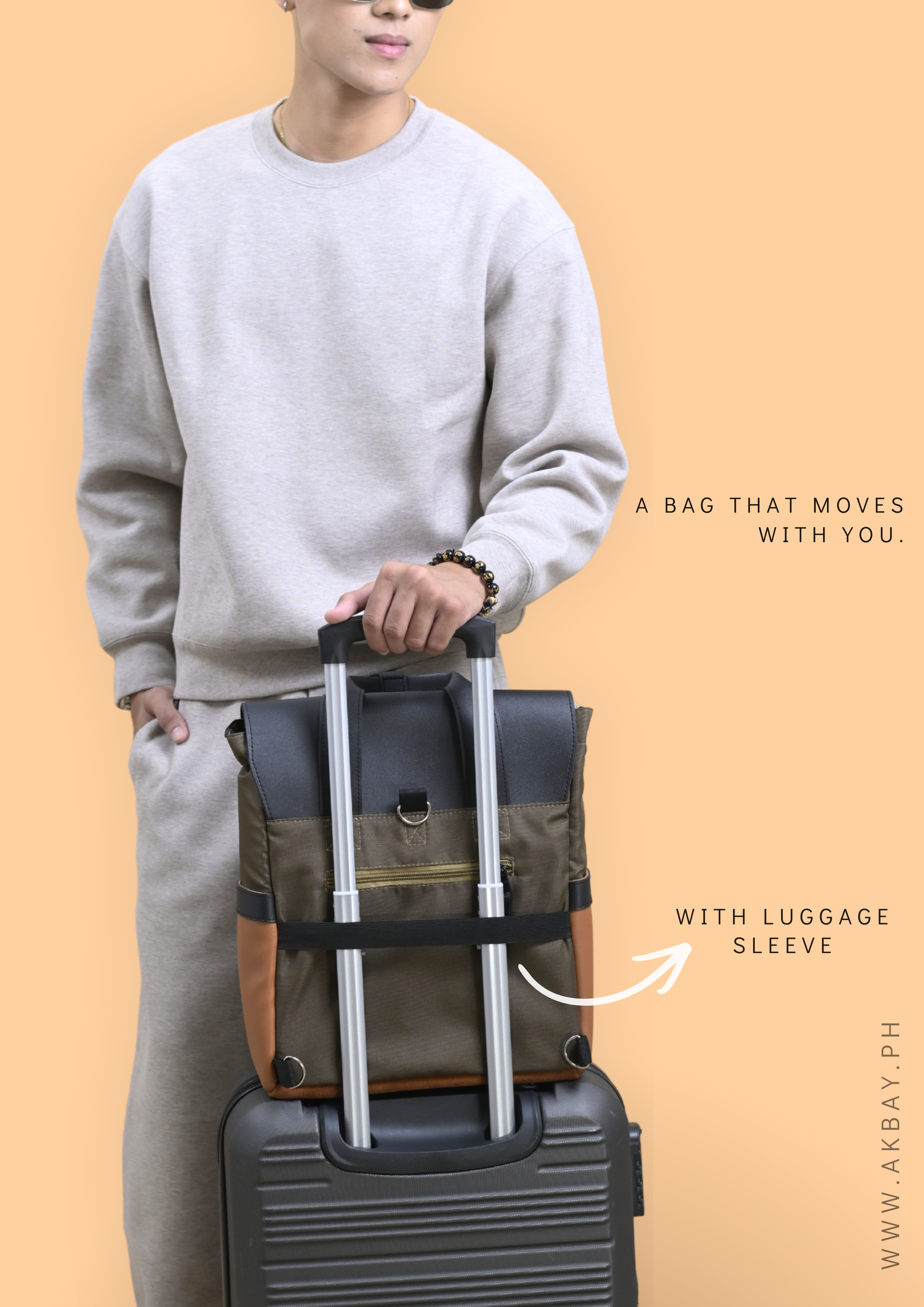 Voyage 3-Way Bag – Akbay