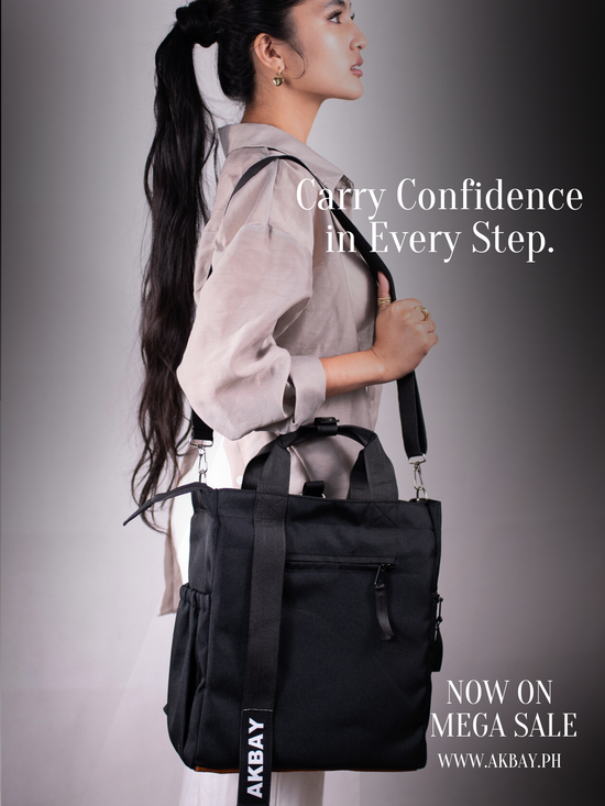 Nabi 3-way Bag (Zea Black) – Akbay