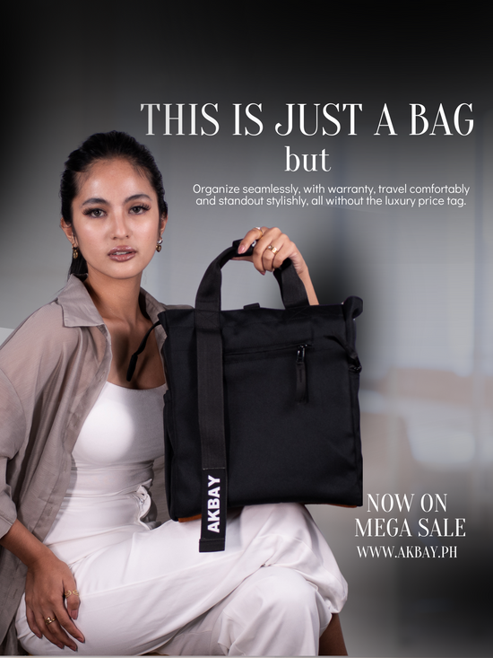 Nabi 3-way Bag (Zea Black) – Akbay